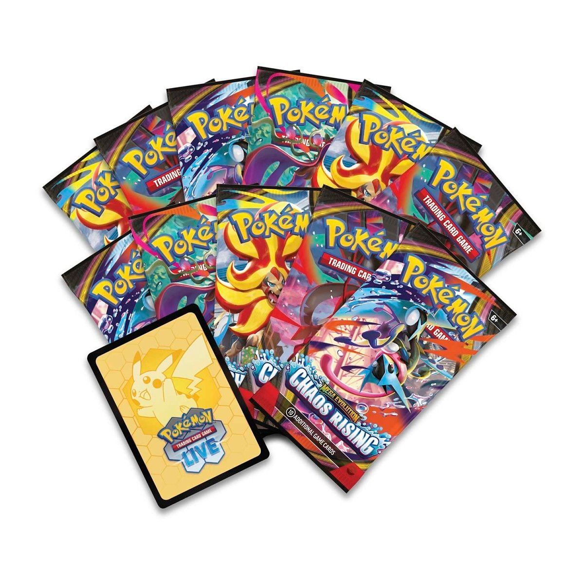 Pokemon TCG: Chaos Rising [Pokemon Center] Elite Trainer Box — Vortex ...